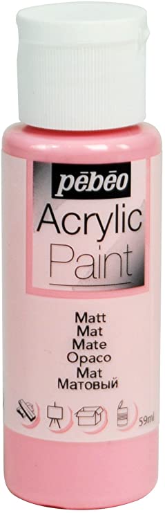 ACRYLIC PAINT 59ML MATT- POWDER PINK