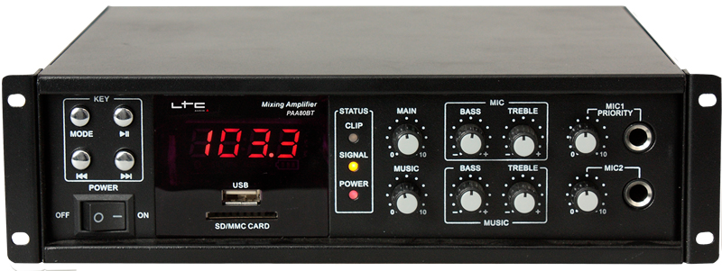 LTC PA80BT reciever-player za 100-voltne instalacije