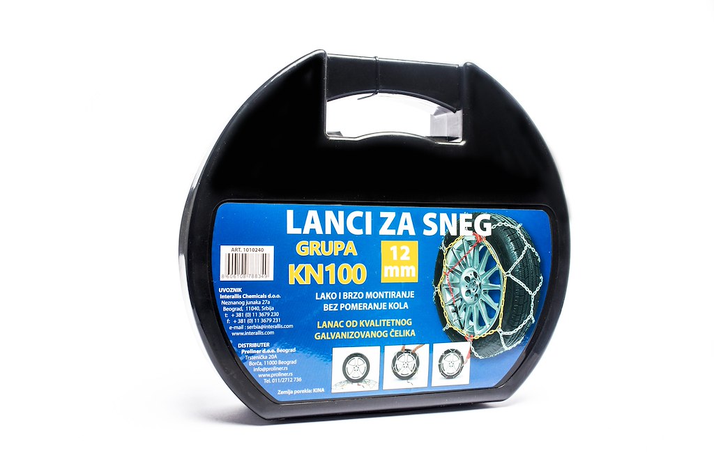 LANCI ZA SNEG KN100 12MM SKYCAR