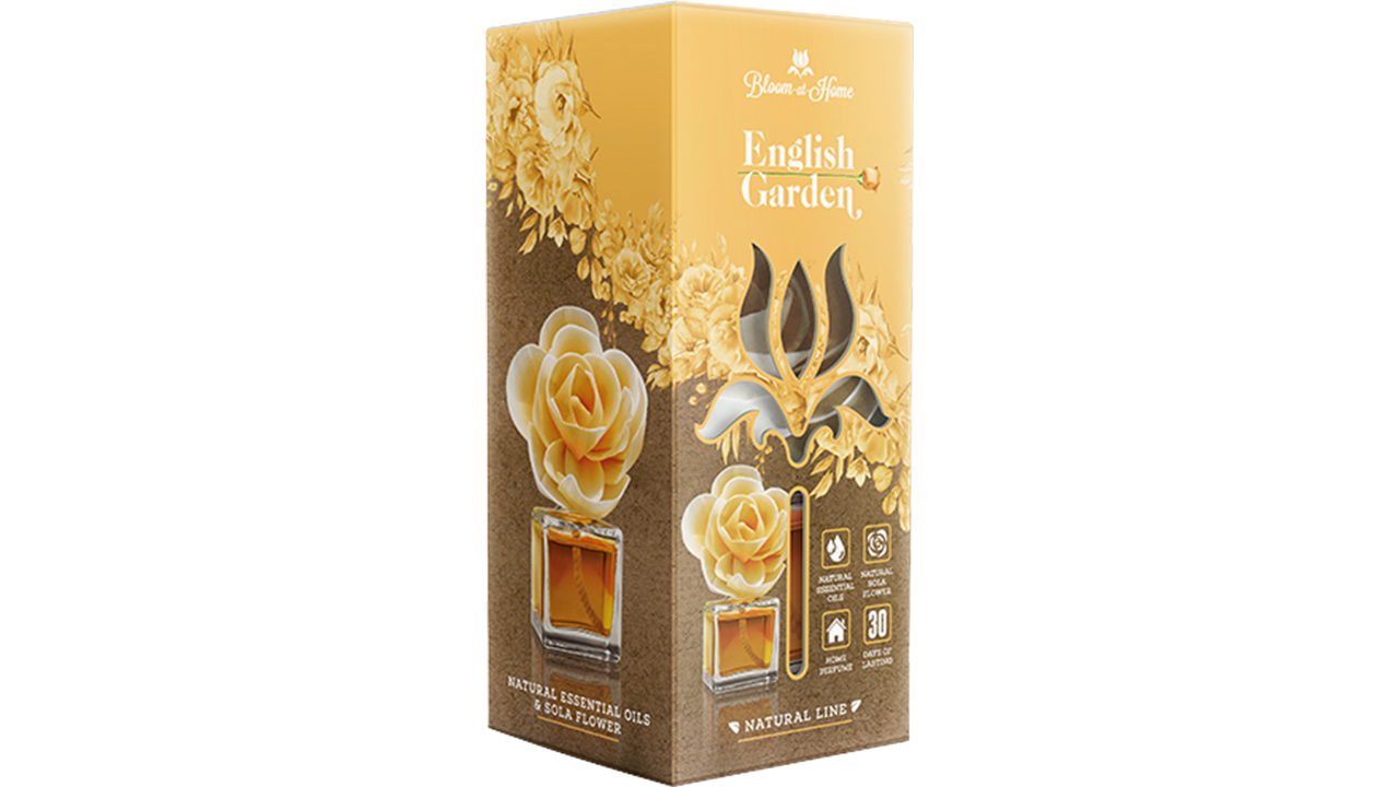 MIRISNI OSVEŽIVAČ ZA PROSTORIJE RUŽA ENGLISH GARDENIA 100ML NATURAL FRESH