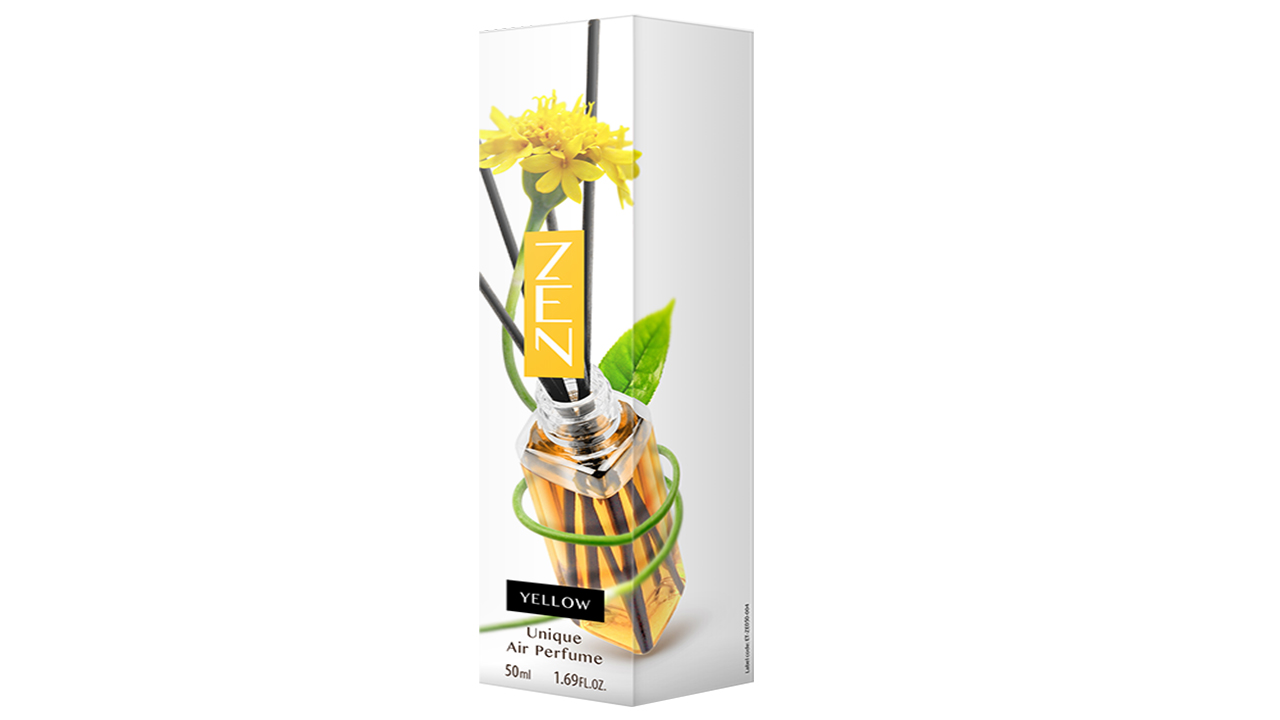 MIRISNI OSVEŽIVAČ ZA PROSTORIJE ŠTAPIĆI YELLOW 50ML NATURAL FRESH