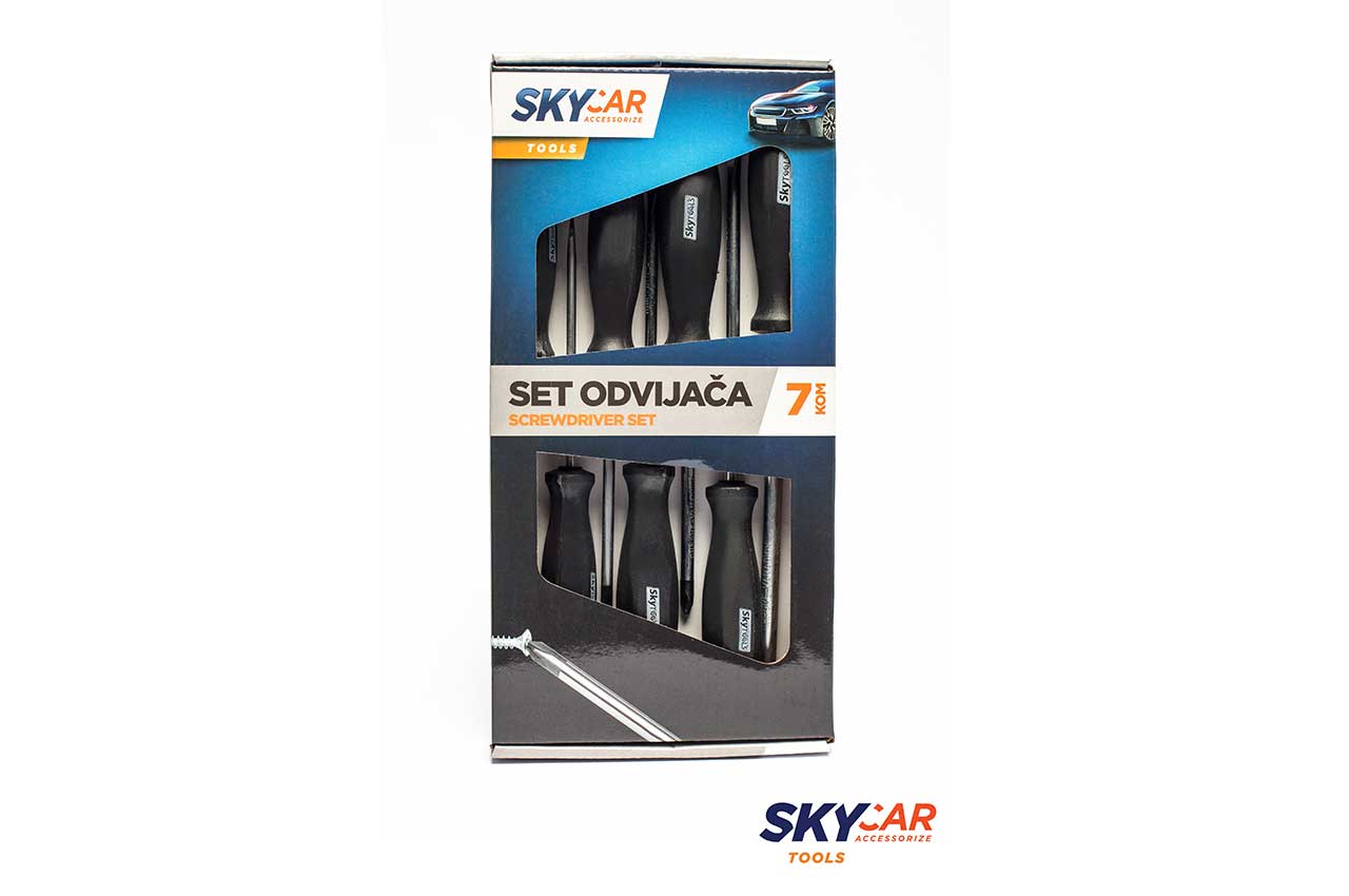 ODVIJAČI SET 7 KOM SKYTOOLS