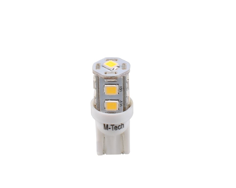 SIJALICE 2 KOM W5W 1,1W/12V W2.1X9.5D BLISTER LED M-TECH