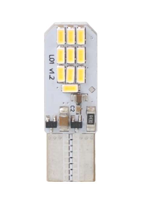 SIJALICE 2 KOM W5W 12V W2.1X9.5D 20XSMD BLISTER LED M-TECH