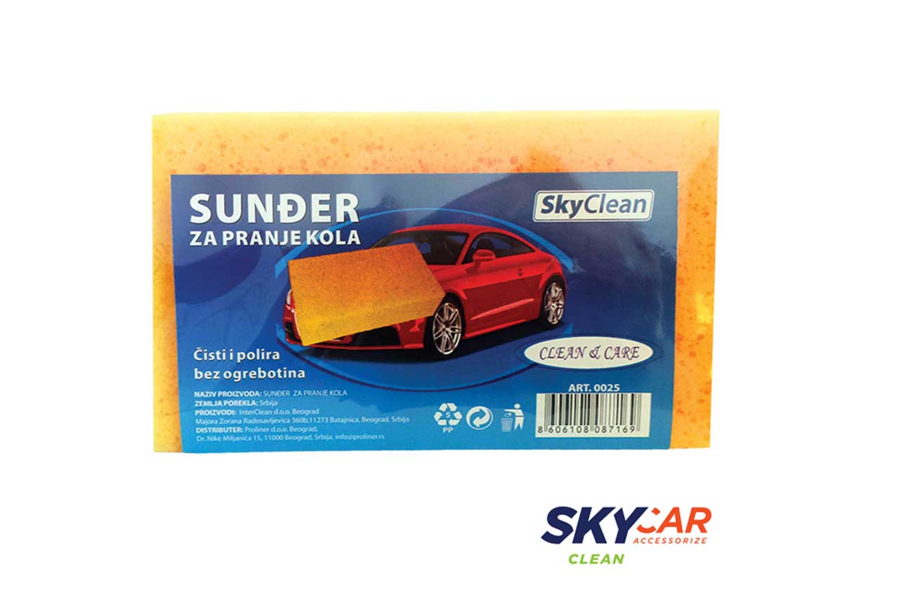 SUNĐER ZA PRANJE KOLA SKYCLEAN