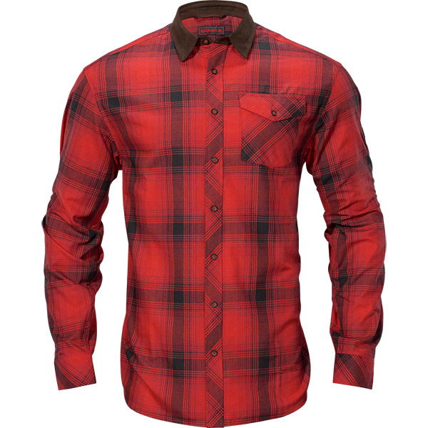 Harkila kosulja Driven Hunt boja Red/Black vel. 2XL