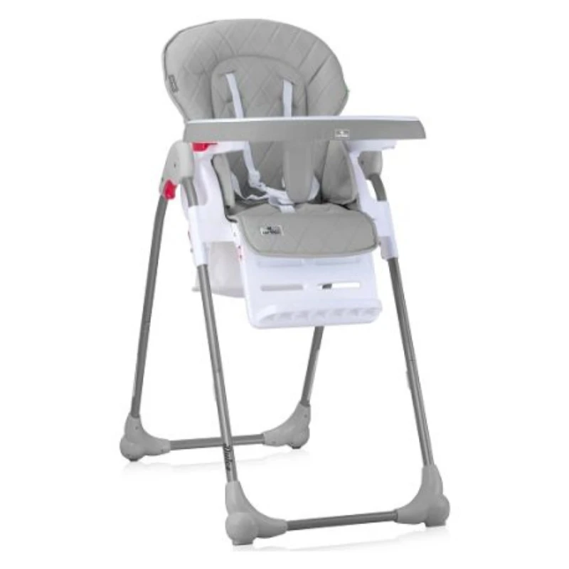 Lorelli hranilica za bebe Dulce Cool Grey Leather, 6m+