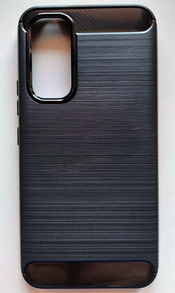 TPU maska BRUSHED za Samsung SM-A546B, Galaxy A54 5G 2023 (6.4") crna