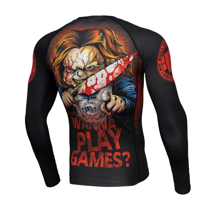 PIT BULL WEST COAST WANNA PLAY GAMES RASH GAURD – DUGI RUKAVI