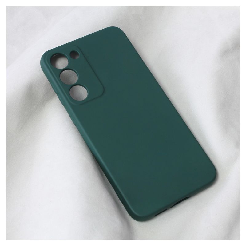 Maskica Teracell Soft Velvet za Samsung S916B Galaxy S23 Plus tamno zelena