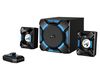 Genius SW-G2.1 1200, speaker system 2.1, 36 watts RMS, black