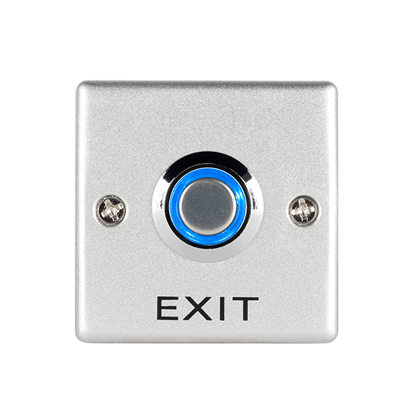 EL-EB53A ZINC ALLOY EXIT BUTTON (NO/COM)