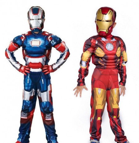 Iron Man i Iron Patriot kostimi sa mišićima i maskom