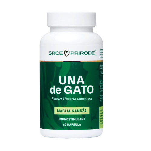 UNA DE GATO ( Uncaria tomentosa) SRCE PRIRODE 60 kapsula/180mg