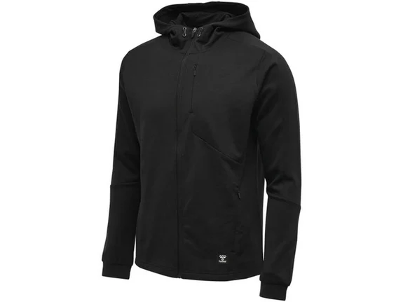 Hummel Muški duks hmltropper zip hoodie vlp 206271-2001