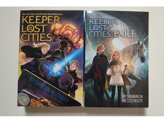 KEEPER OF THE LOST CITIES + EXILE - Shannon Messenger