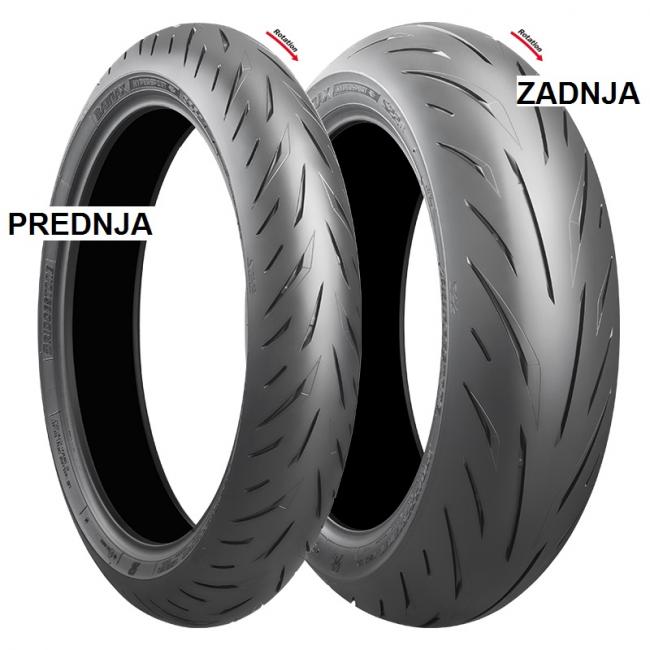 Bridgestone BATTLAX S22 FRONT120/70 R17 58W Prednja SPORT