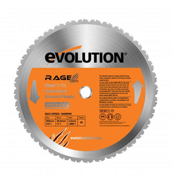 Evolution list testere 355mm multi EVO355-MULTI