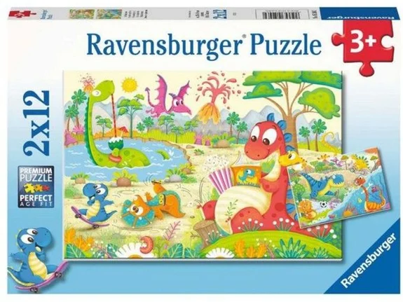 Ravensburger puzzle (slagalice) - Omiljeni dinosaurusi