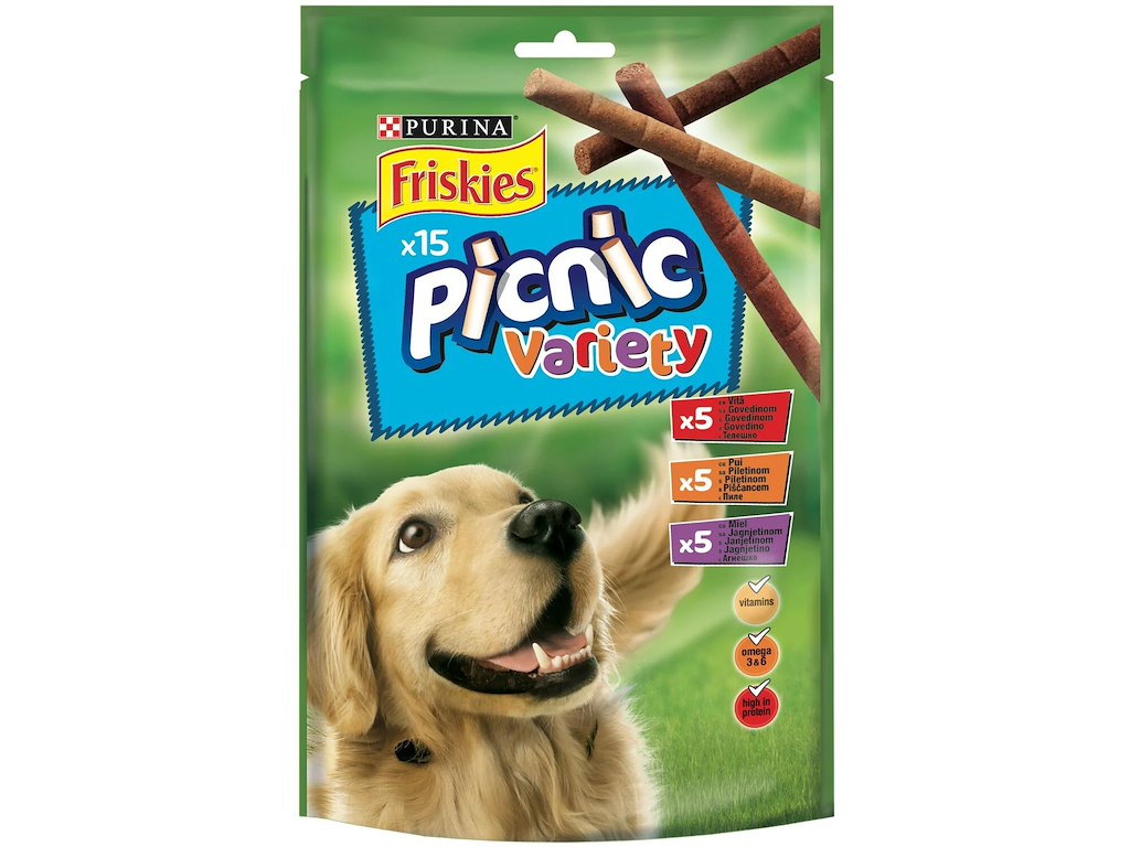 Friskies Hrana za pse Dog Picnic Variety 126g