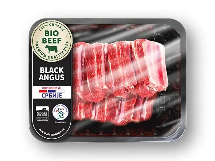 Organska Junetina Rebra Black Angus Bio Beef 500g