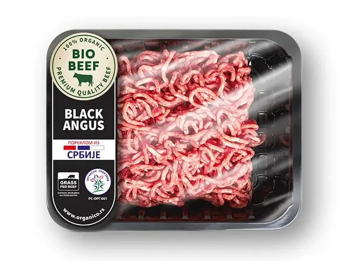 Organska Junetina Mleveno Meso Black Angus Bio Beef 500g