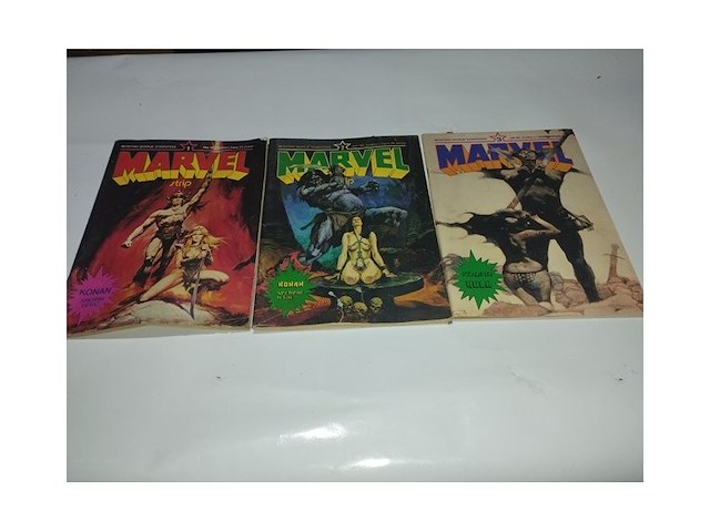 Marvel strip brojevi 1,2,3 i 4