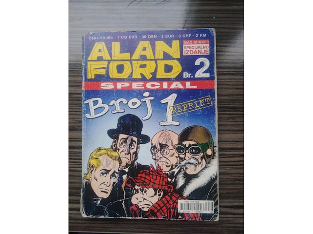Alan Ford special 2 reprint Broj 1