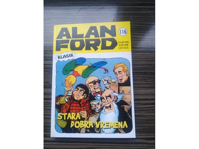 Alan Ford klasik 116 Stara Dobra Vremena Strip-agent