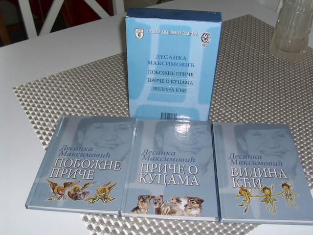 trilogija DESANKA PRIČA(1-3)-BIBLIOFILSKO IZDANJE-