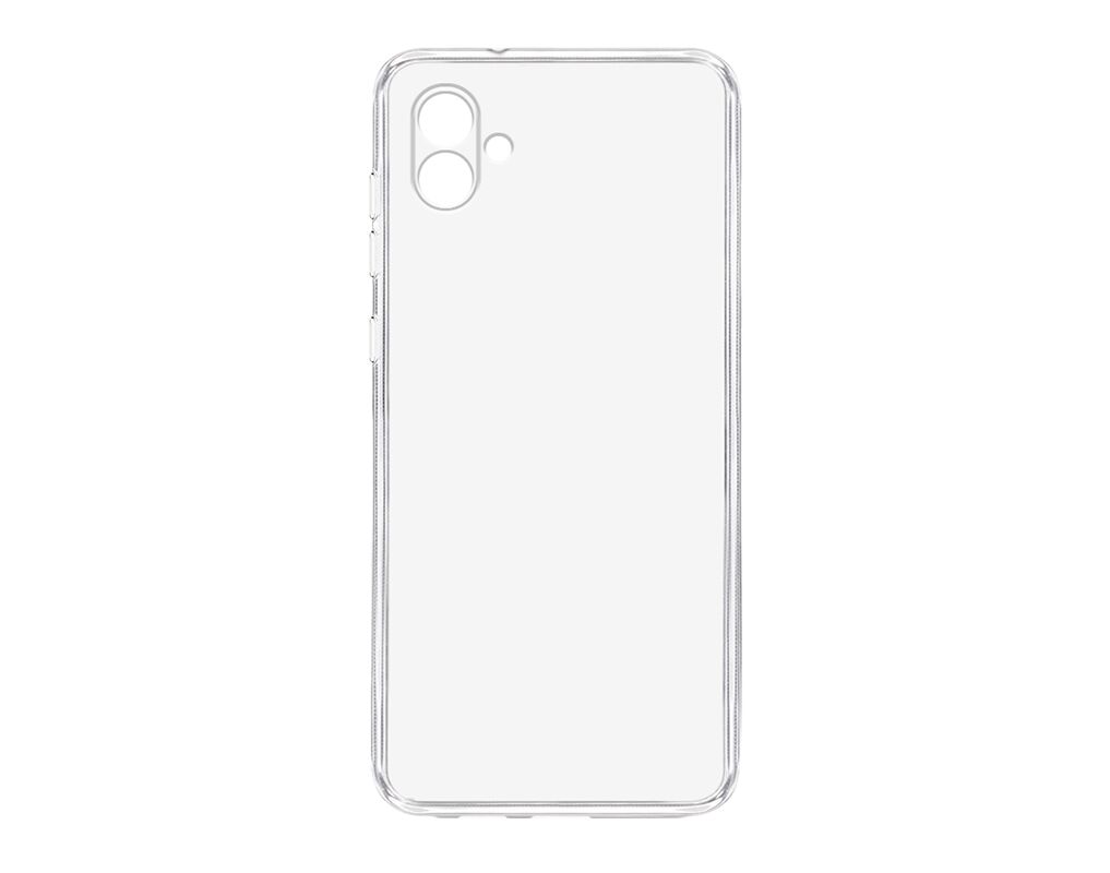 Silikonska futrola ultra tanka (skin) PROTECT - Samsung A045 Galaxy A04 providna (bela) (MS)