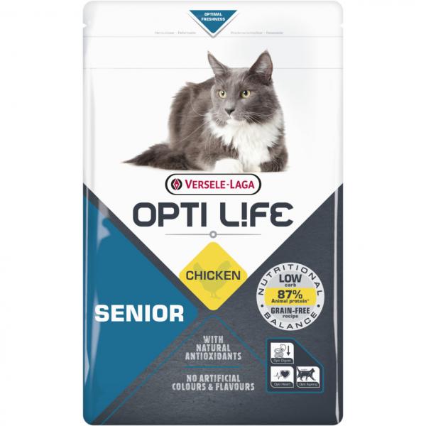 Opti Life Cat Senior Chicken – 1kg
