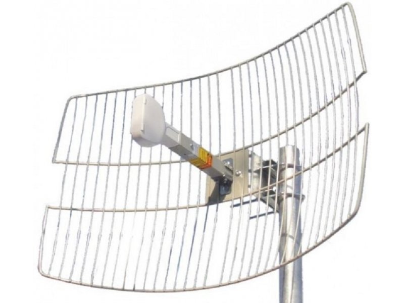 GEMBIRD ANTENA WIRELESS 24DB, WGR24-124 WIFI USMERENA, 2.4GHZ, 925X725MM, 75OM SA KOAKSIJALNIM KABLOM 15M CENA