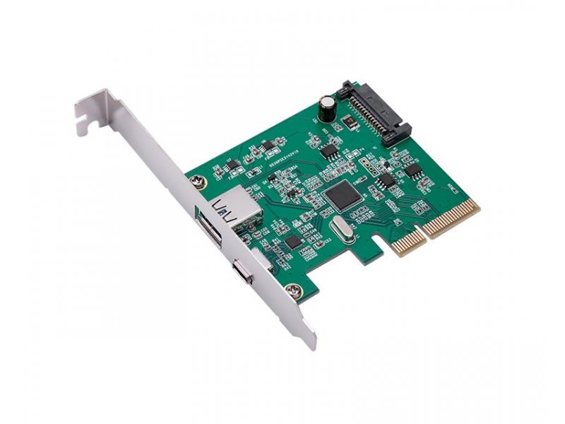 APACER PCI-EXPRESS KONTROLER USB 3.1 TYPE-A+USB-C HOST CENA