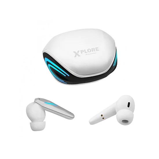 XPLORE BLUETOOTH BEŽIČNE STEREO TWS SLUŠALICE XP5808 BELE CENA