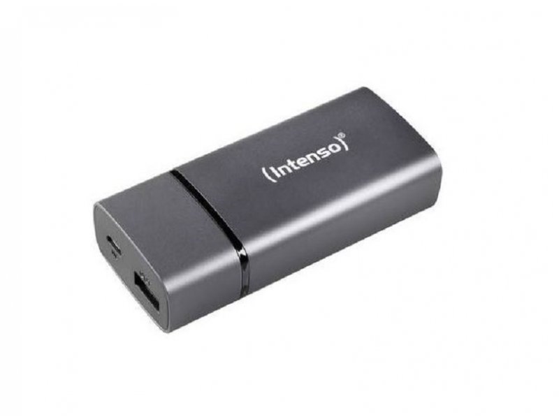 INTENSO PUNJAČ ZA MOBILNE TELEFONE, MICRO USB, METAL FINISH, SIVA CENA