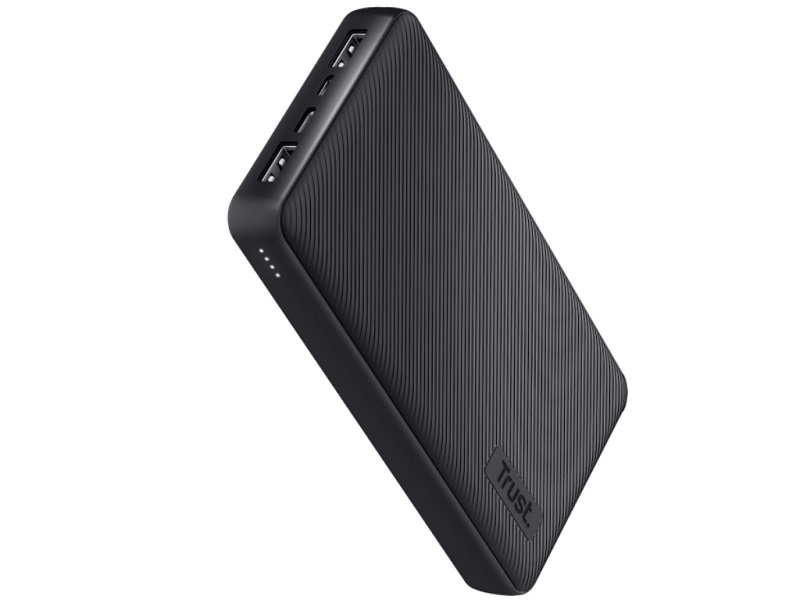 TRUST PRIMO 20.000MAH ECO POWERBANK, CRNI (24676) CENA