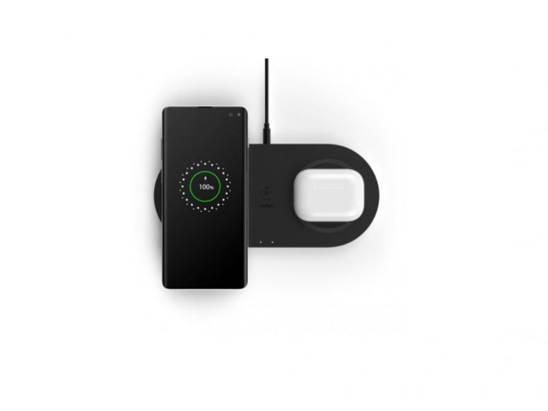 BELKIN BOOST CHARGE DUAL WIRELESS CHARGING PADS - BLACK CENA