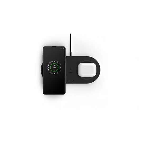 BELKIN BOOST CHARGE DUAL WIRELESS CHARGING PADS - BLACK CENA