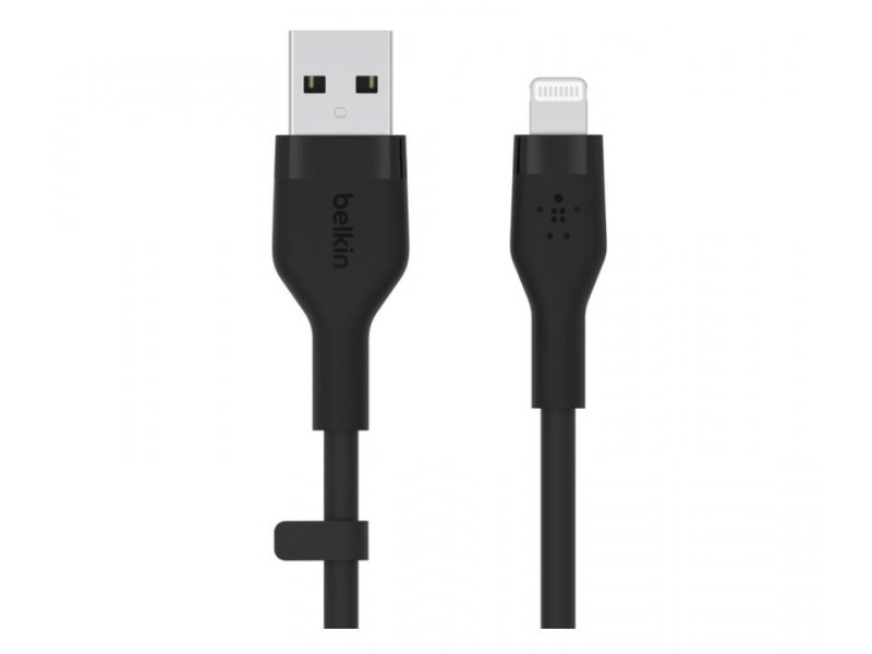 BELKIN BOOST CHARGE Silicone Cable USB-A 1m Black (CAA008bt1MBK)