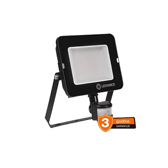 LEDVANCE LED REFLEKTOR SA PIR SENZOROM 50W, CRNI CENA