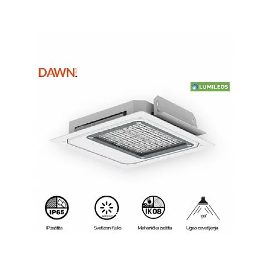 DAWN LED REFLEKTOR BR-FL100W-07K 5000K 14000LM 90° IP65 CENA