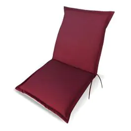 Baštenski jastuk sa naslonom za stolice 49x119x4 bordo