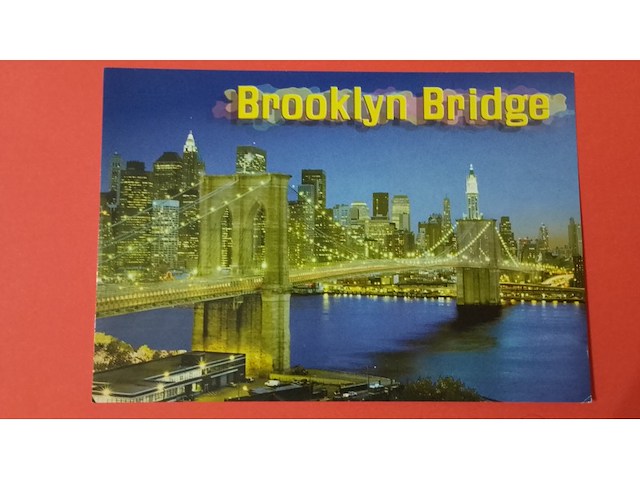 NEW YORK CITY-BROOKLYN BRIDGE -RAZGLEDNICA (577)