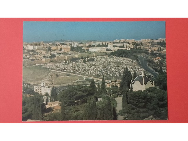 JERUSALEM -DOMINUS FLEVIT CHAPEL -RAZGLEDNICA (571)