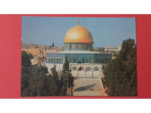 JERUSALEM -DOME OF THE ROCK-RAZGLEDNICA (571)