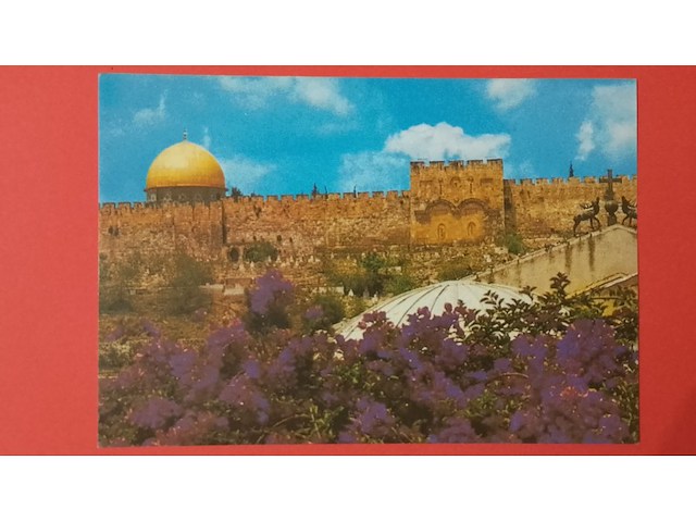 JERUSALEM -GOLDEN GATE-RAZGLEDNICA (571)