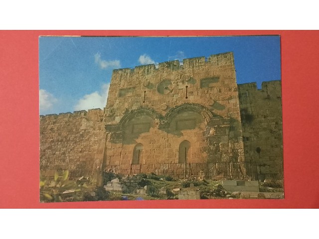 JERUSALEM -GOLDEN GATE-RAZGLEDNICA (571)