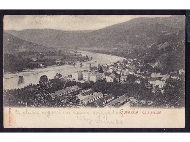 bosna GORAZDE razglednica