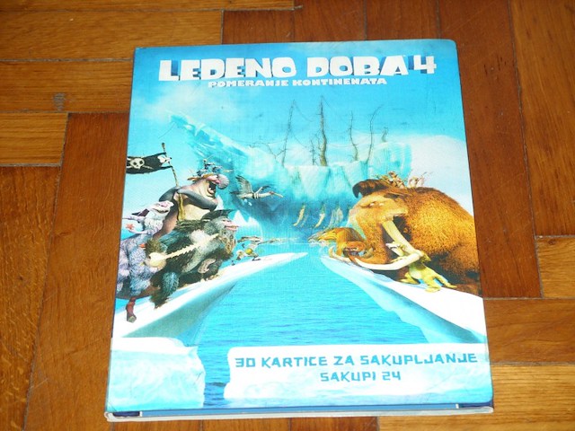 Ledeno doba 4, album sa 3D karticama